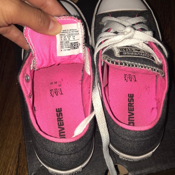 Converse | Shoes | Cute Little Girls Converse Gently Used Size 3 | Poshmark